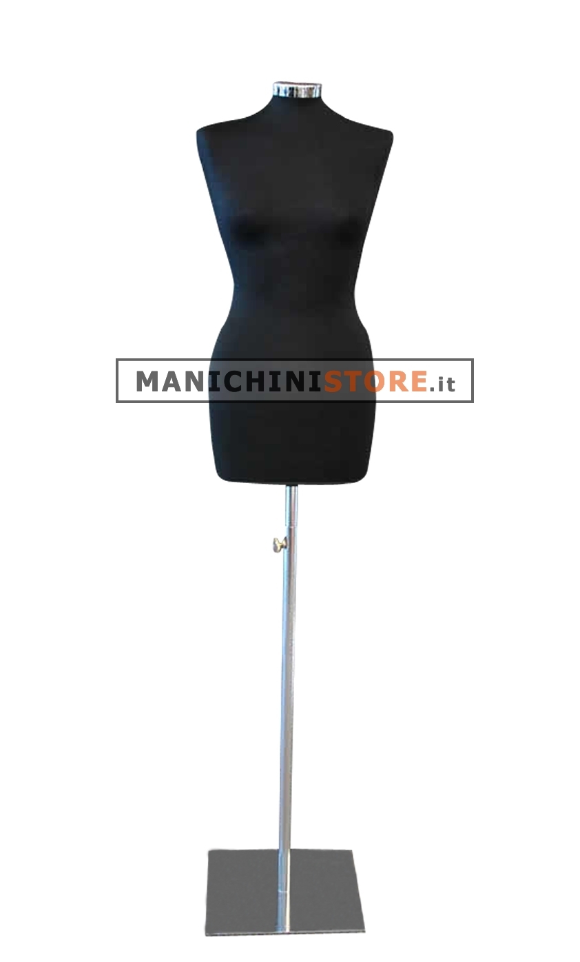 Female bust - size 42 with chromed base | Manichini Store